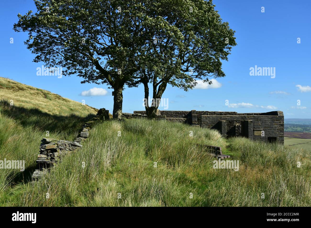 Pennine way top withens haworth hi-res stock photography and images - Alamy