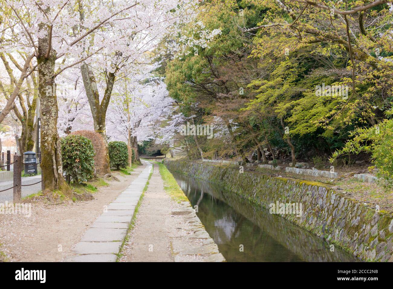 Kyoto, Japan - Philosopher's Walk (Tetsugaku-no-michi) in Kyoto, Japan ...