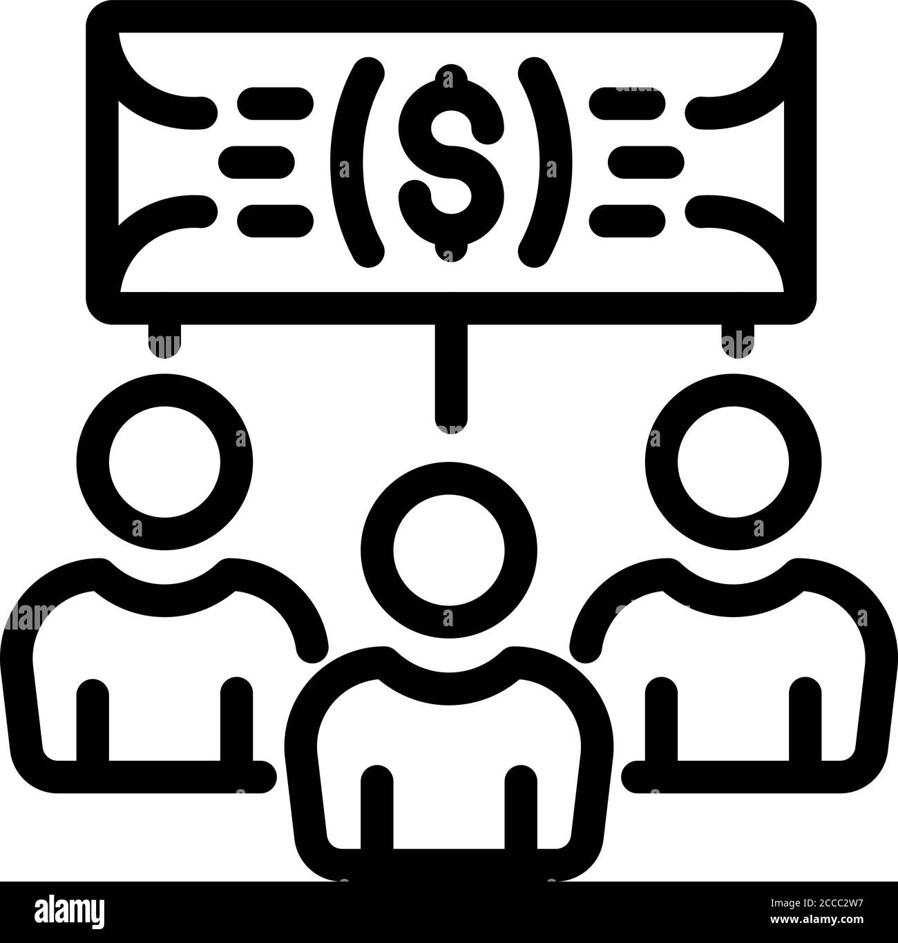 Money people icon, outline style Stock Vector Image & Art - Alamy