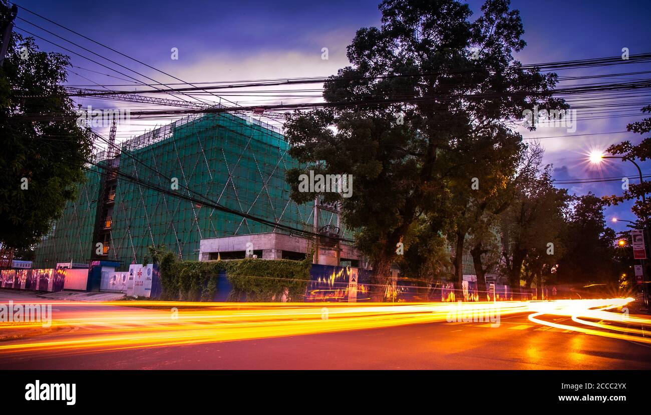 Vientiane. 7th Aug, 2020. Photo taken on Aug. 7, 2020 shows the ...