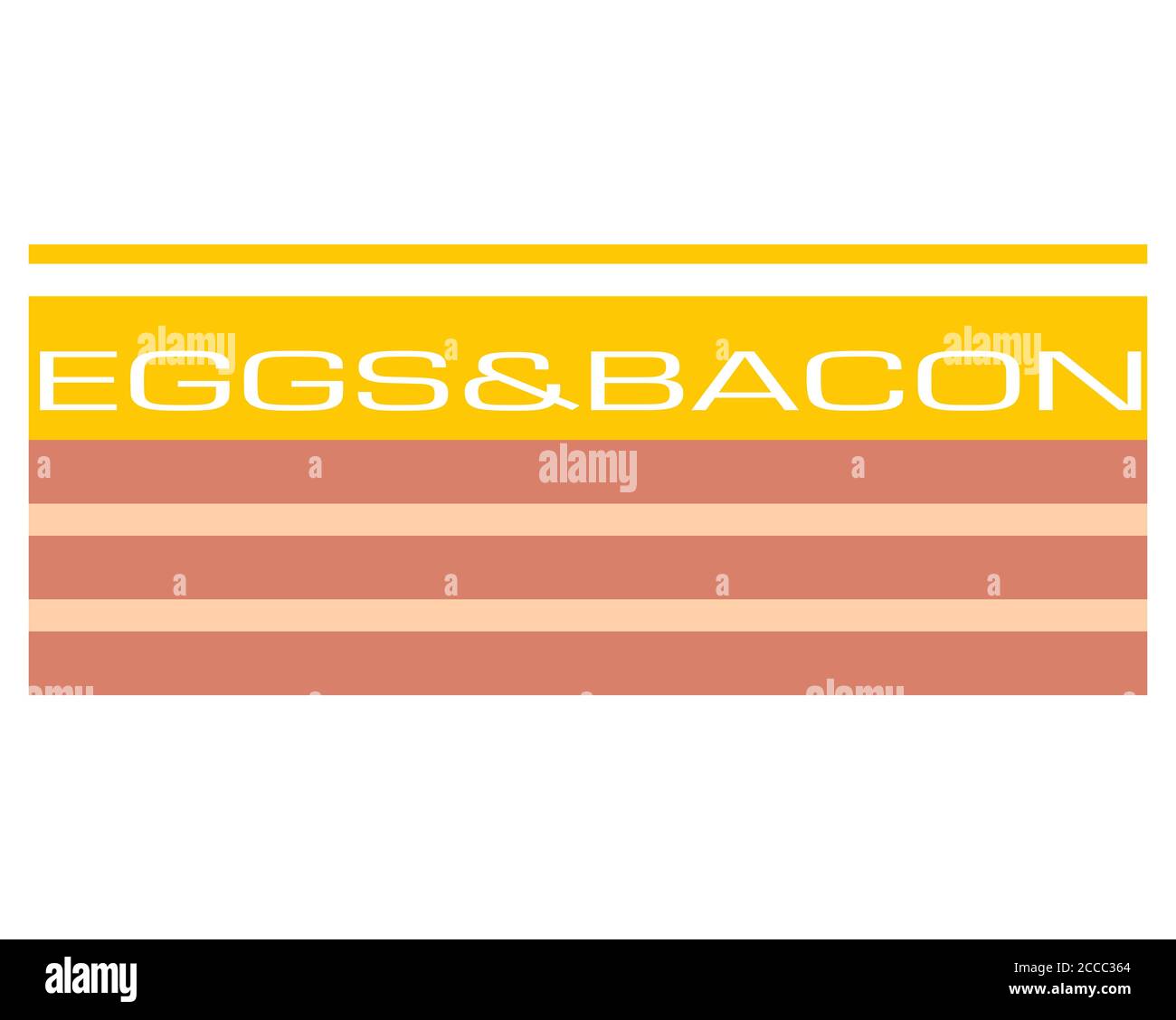 Bacon And Eggs Vector Illustration Stock Vector Image And Art Alamy