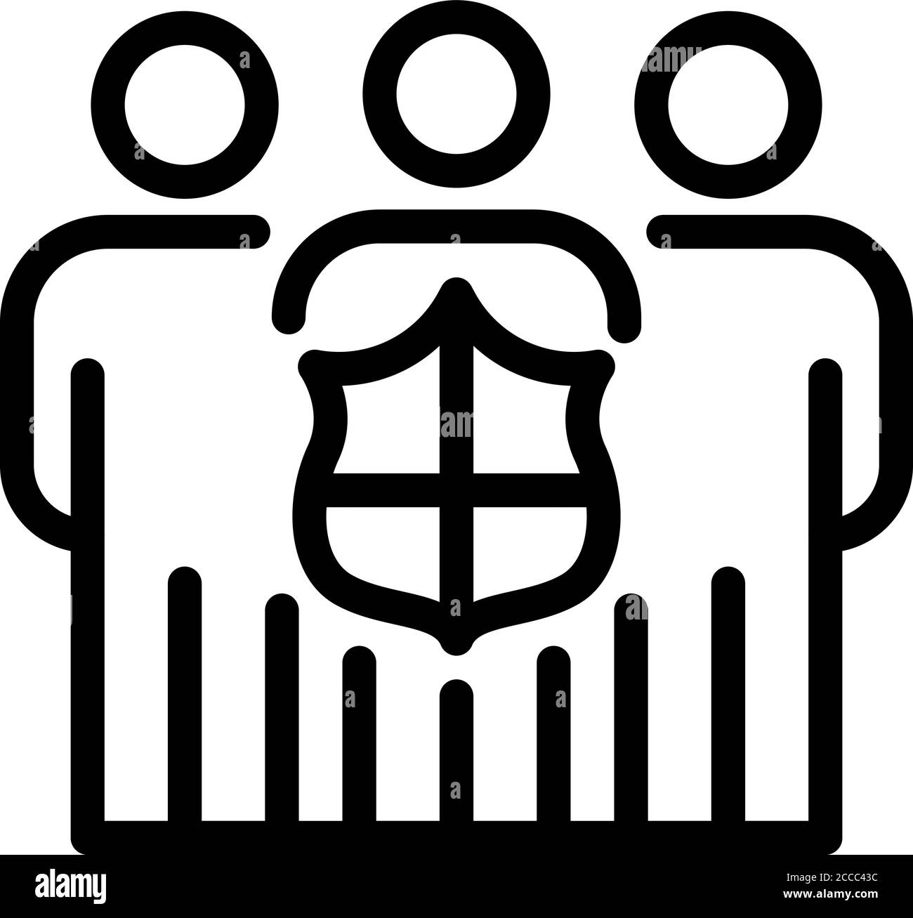 Secured people icon, outline style Stock Vector Image & Art - Alamy Secured people icon, outline style Stock Vector Image & Art - Alamy