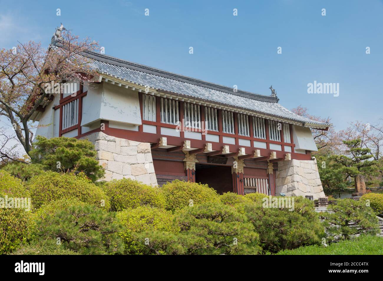 Fushimi Castle (Fushimi-Momoyama Castle) in Fushimi, Kyoto, Japan. The ...