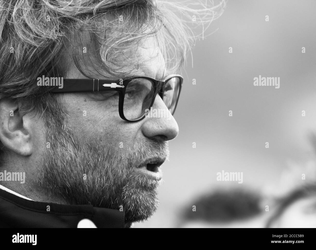 Borussia dortmund manager jurgen klopp Black and White Stock Photos ...