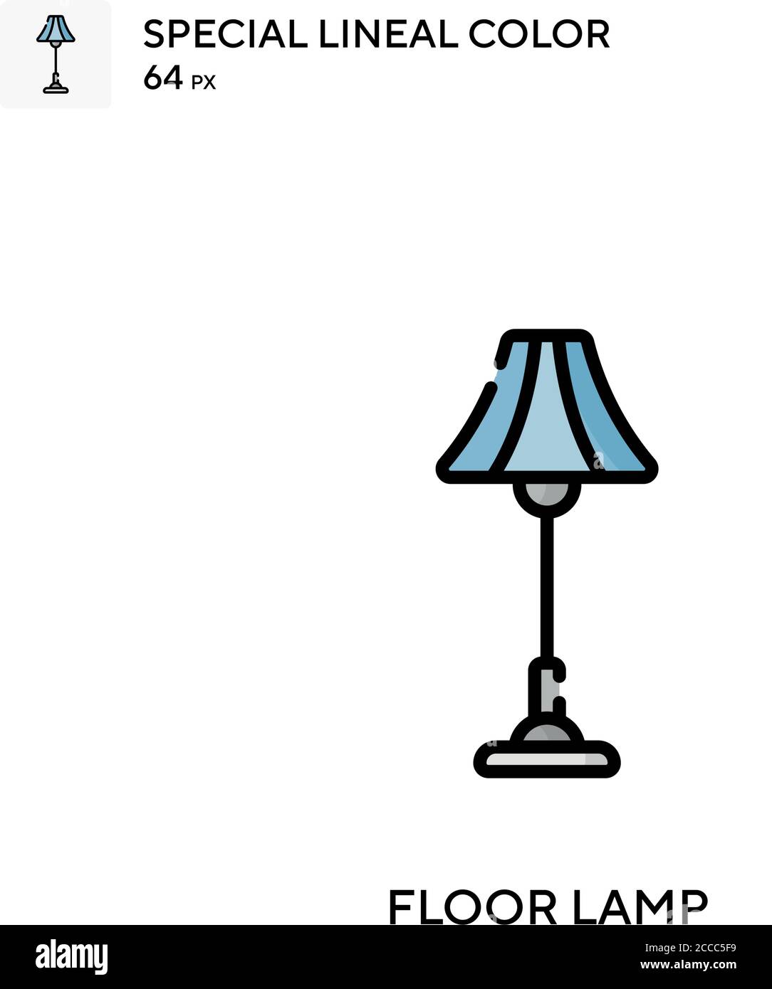 Floor Lamp Coloring Page