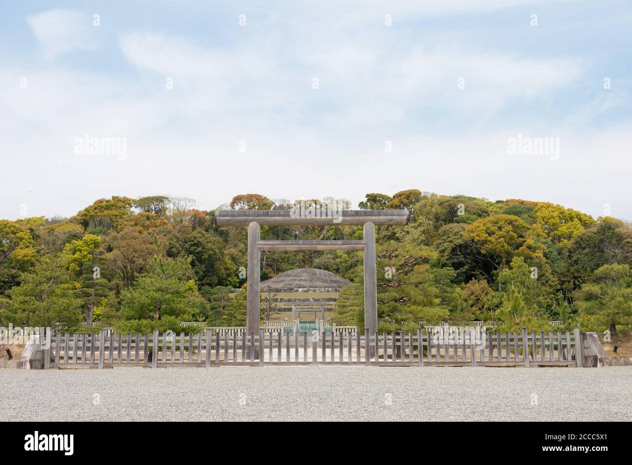 Kyoto, Japan - Mausoleum of Emperor Meiji in Fushimi, Kyoto, Japan ...