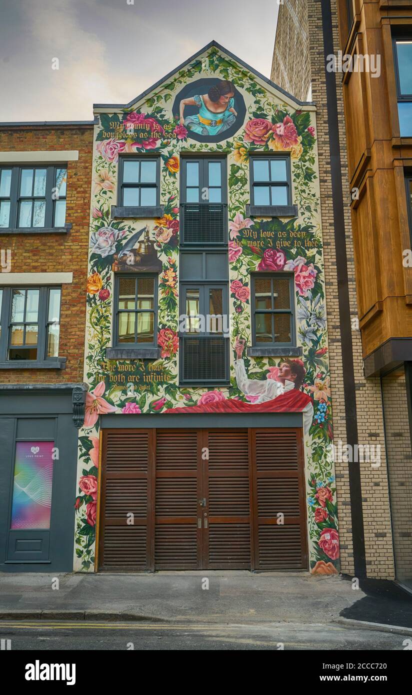 the theatre shakespeare site of shakespeare theatre new inn yard Stock ...