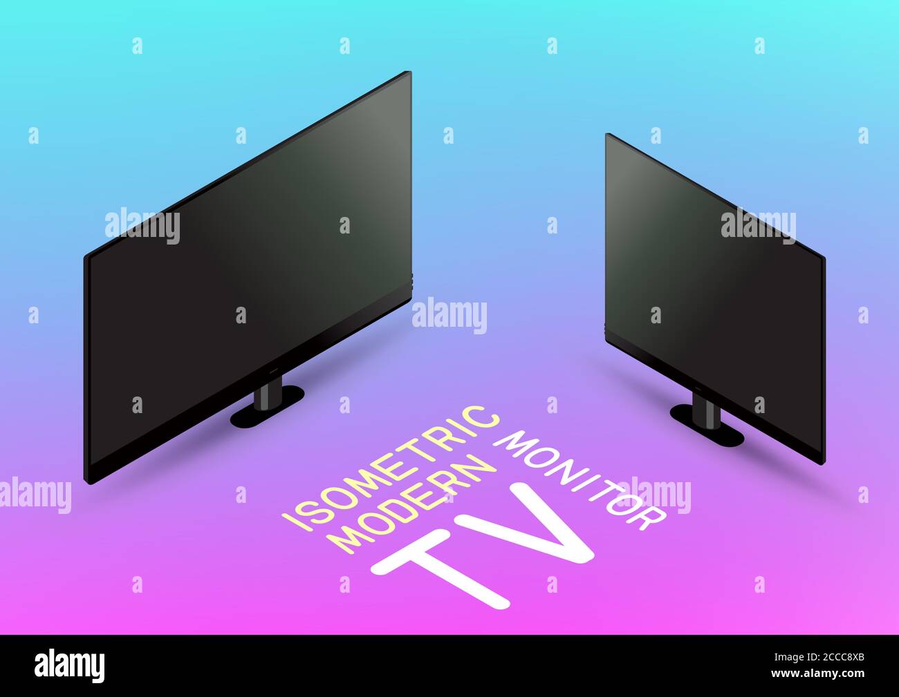 Lcd monitor text Stock Vector Images - Alamy