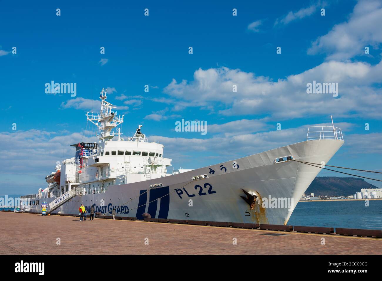 Kagawa, Japan - Japan Coast Guard Miura-class patrol vessel (PL-22) at ...