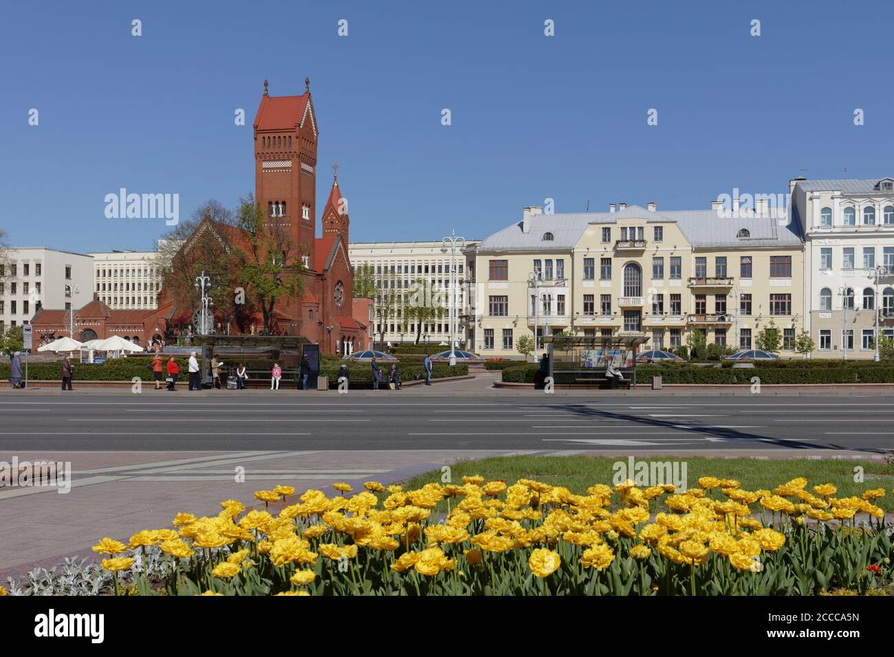 Church of Saints Simon and Helena, also known as the Red Church, on ...