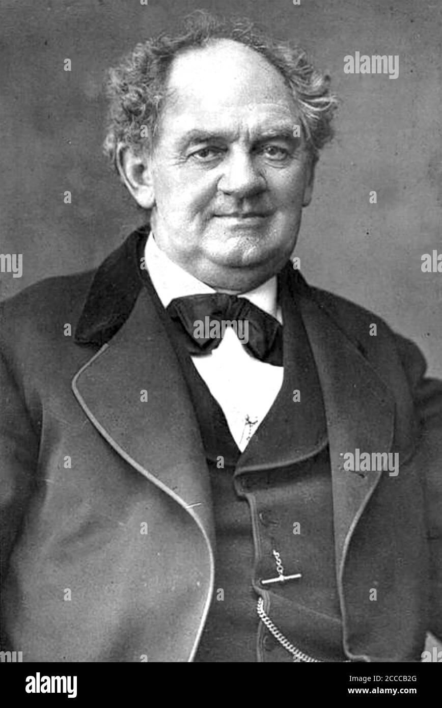 PHINEAS TAYLOR BARNUM (1810-1891) American showman, politician and co ...