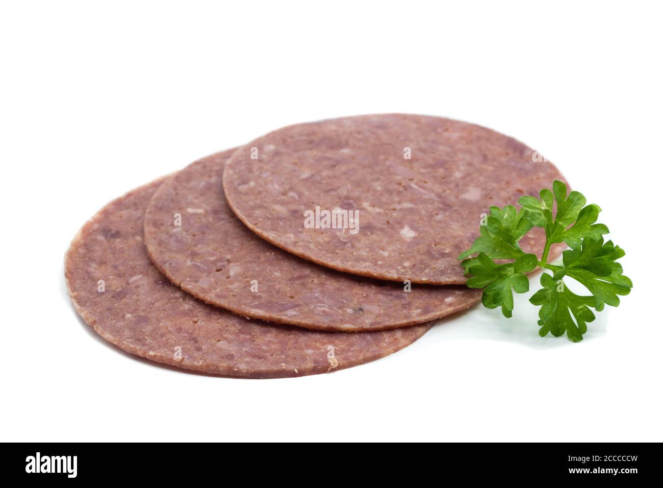 Corned beef isolated on white background Stock Photo - Alamy