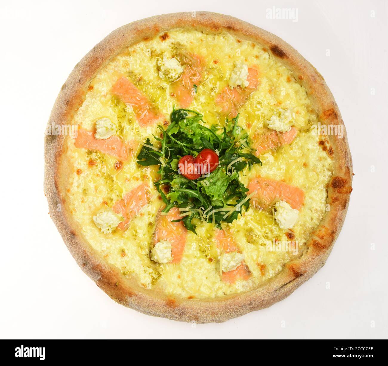 American pizza with cheese. Take away food with crunchy edges. Fast ...