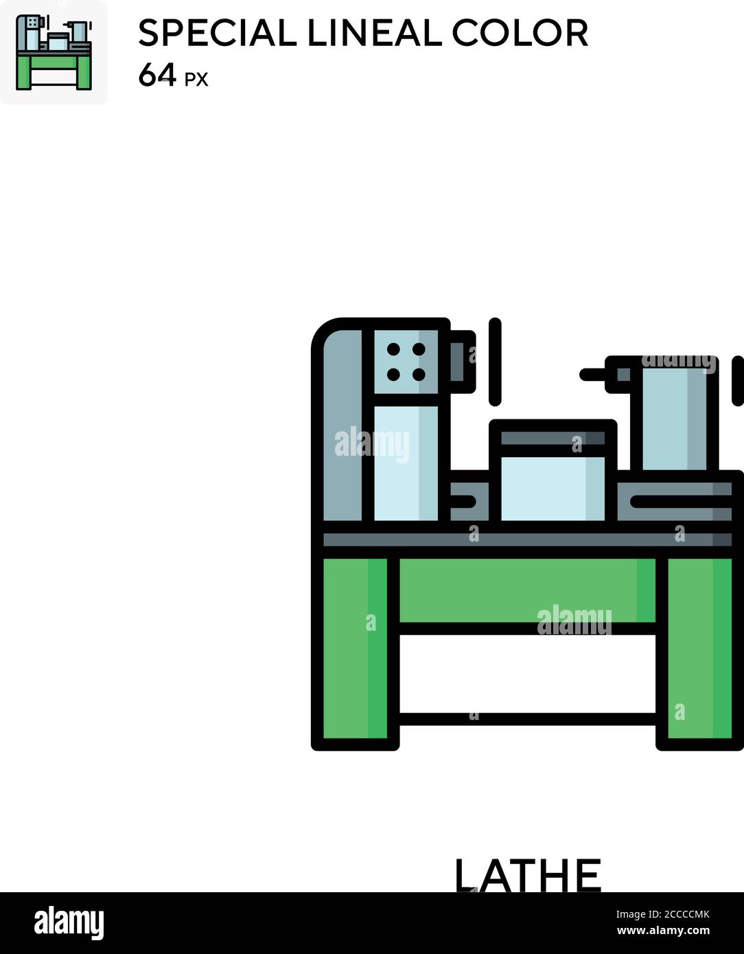 Lathe chuck Stock Vector Images - Alamy