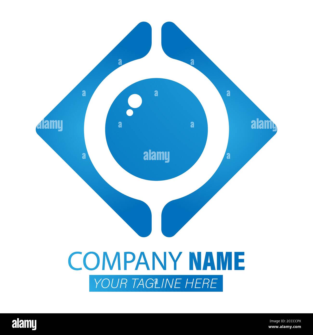 Abstract logo. Abstract eye. Vector illustration for a logo, icon ...