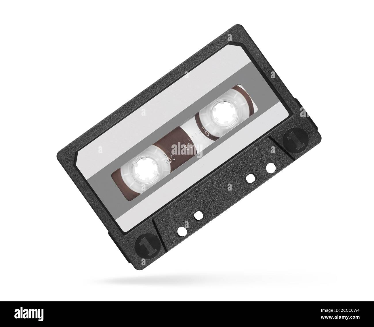 Audio tape cassette isolated on white background with clipping path Stock Photo - Alamy