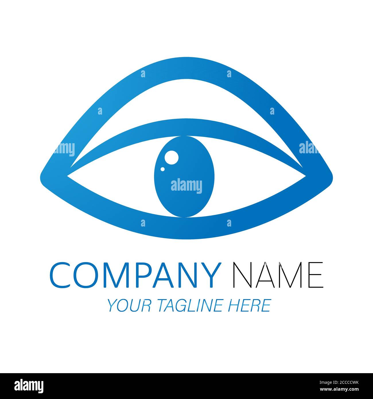 Abstract logo. Abstract eye. Vector illustration for a logo, icon ...