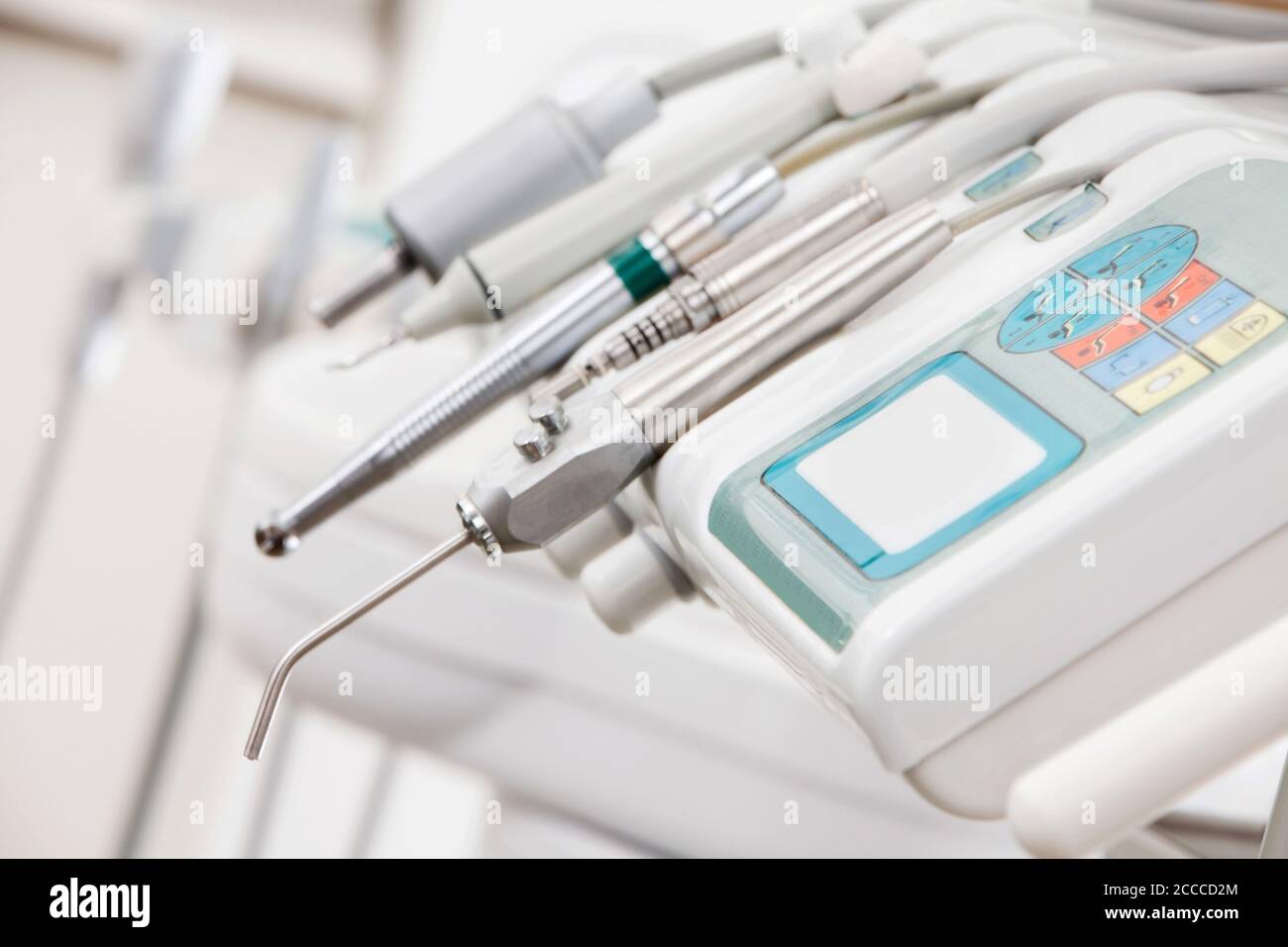 Modern instruments and tools at the dentist Stock Photo - Alamy