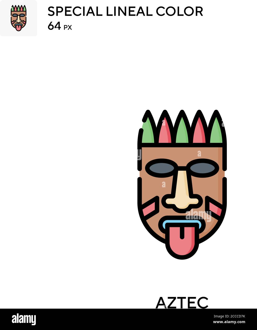 Aztec Mask Template