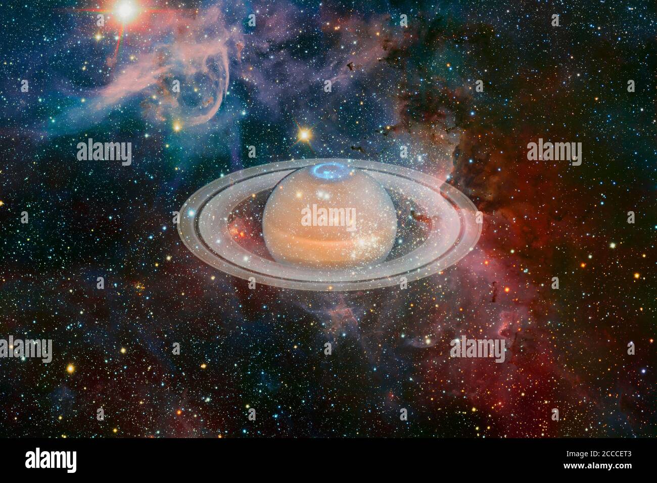 Planet Saturn. Solar system. Cosmos art. Elements of this image ...