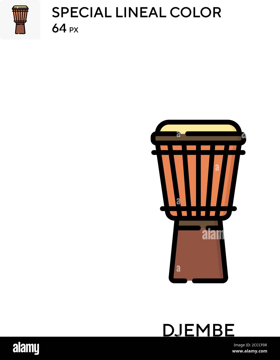 Jembe drum Stock Vector Images - Alamy