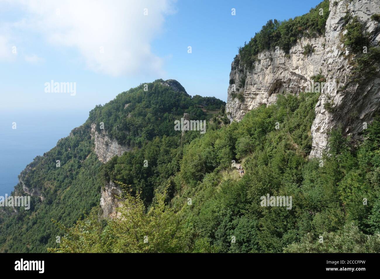 The Path of Gods on Amalfi coast in Italy Stock Photo - Alamy