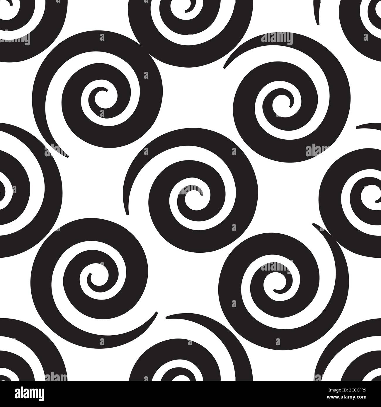 Spiral shape zigzag pattern Stock Vector Images - Alamy