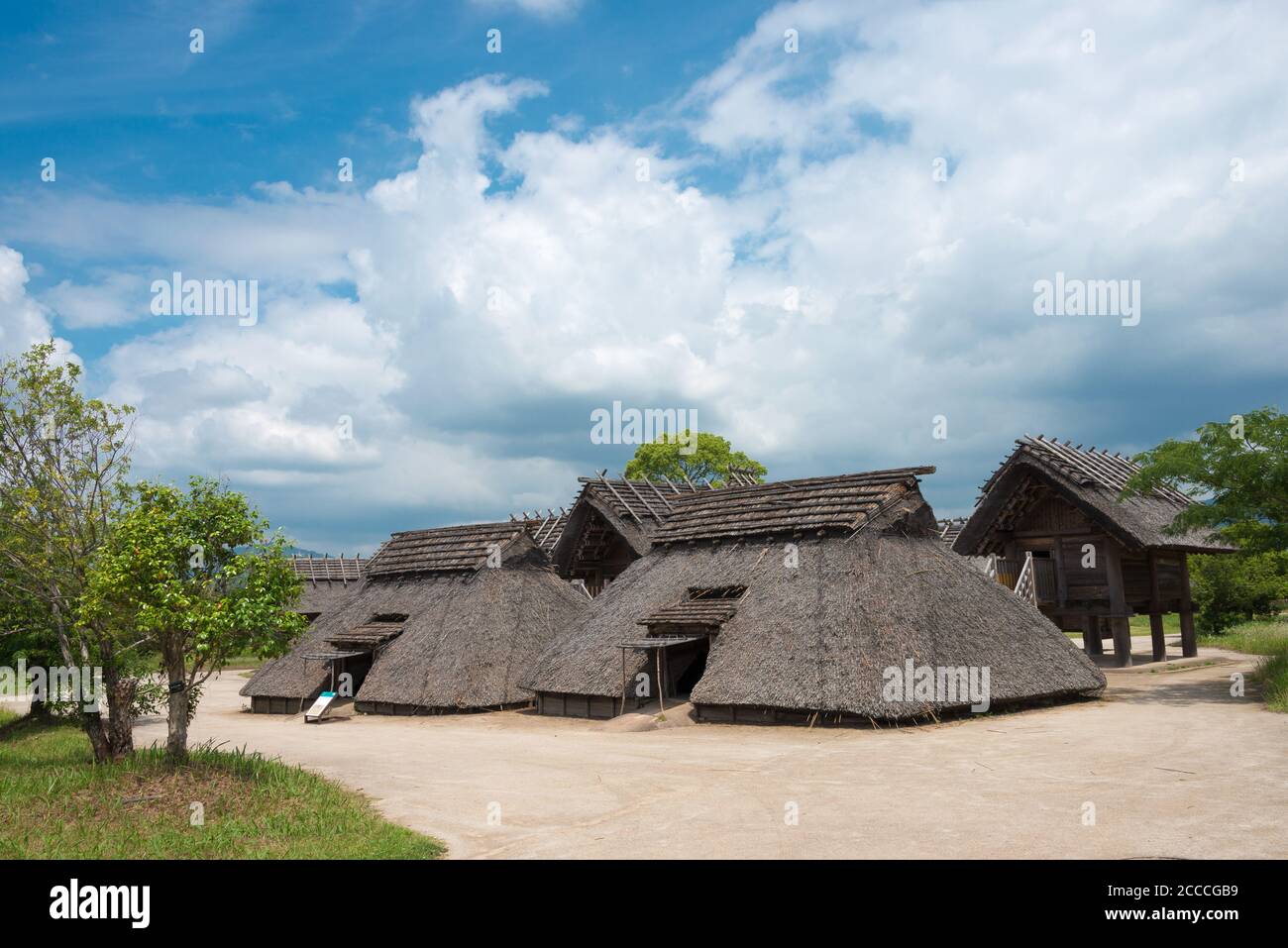 Saga, Japan - Yoshinogari Historical Park in Yoshinogari, Saga, Japan ...