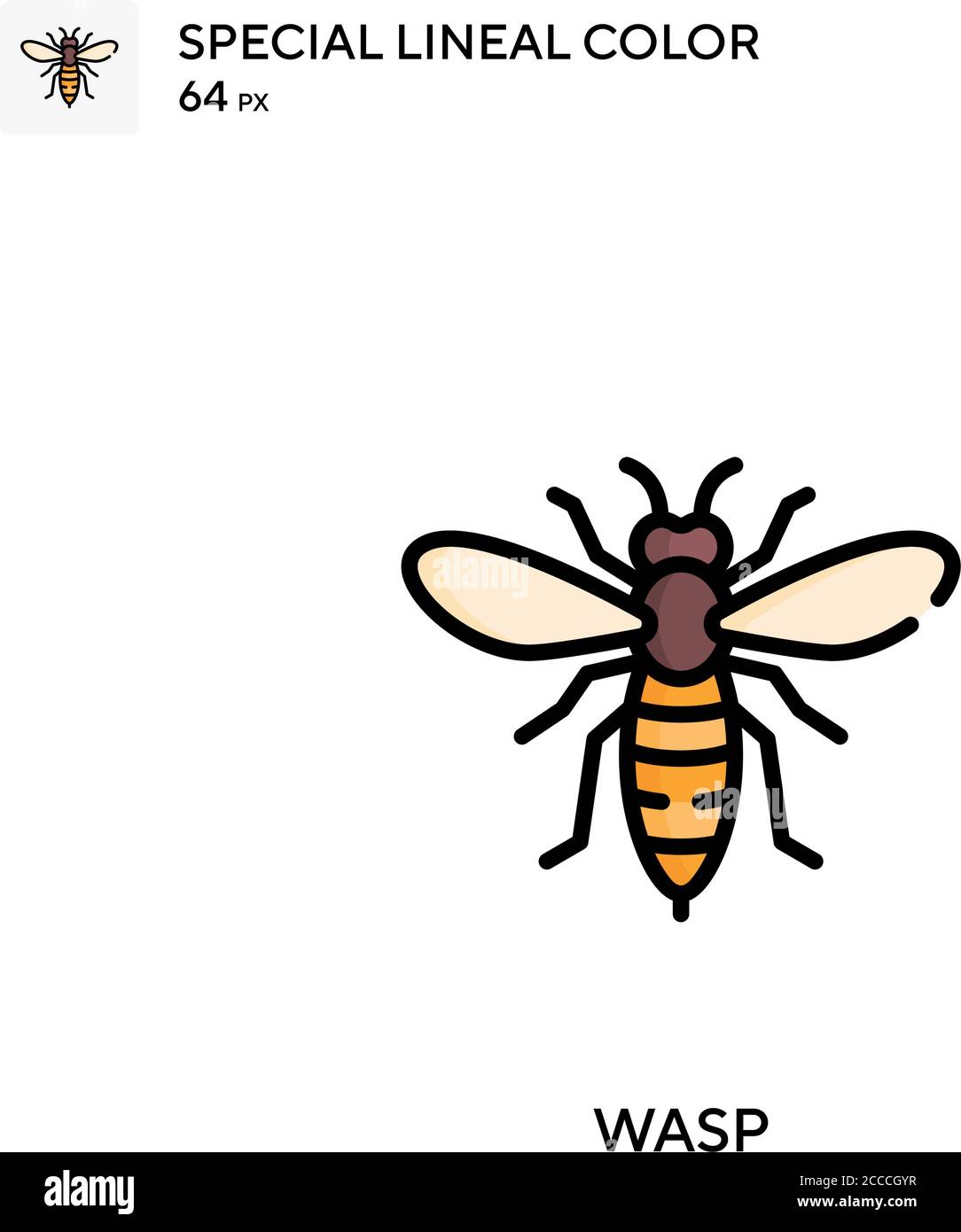 Paper wasps on nest Stock Vector Images - Alamy