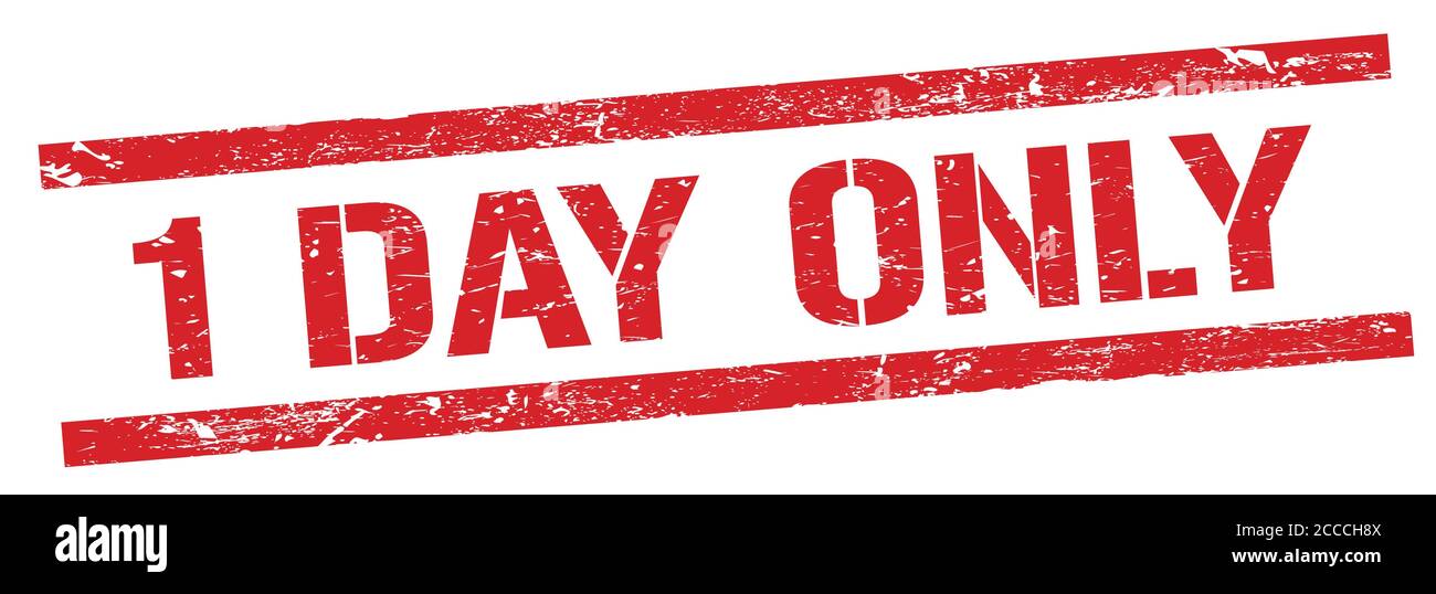 1 day only stamp hi-res stock photography and images - Alamy