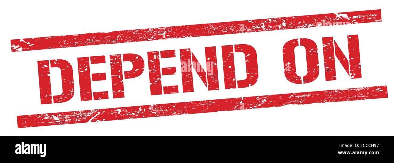 Depend on stamp hi-res stock photography and images - Alamy