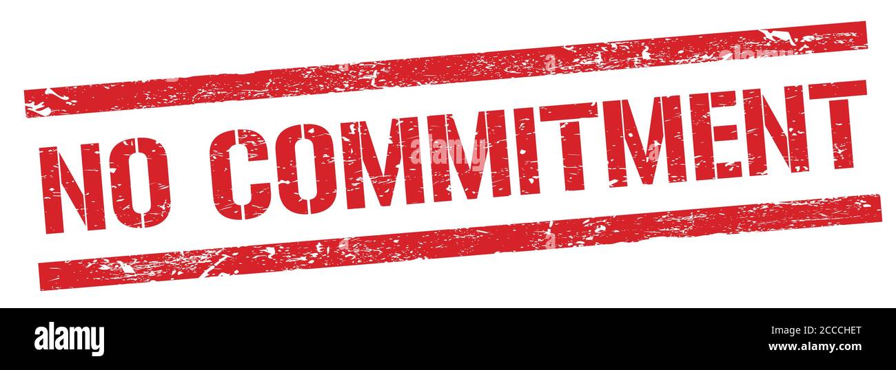 No commitment stamp hi-res stock photography and images - Alamy