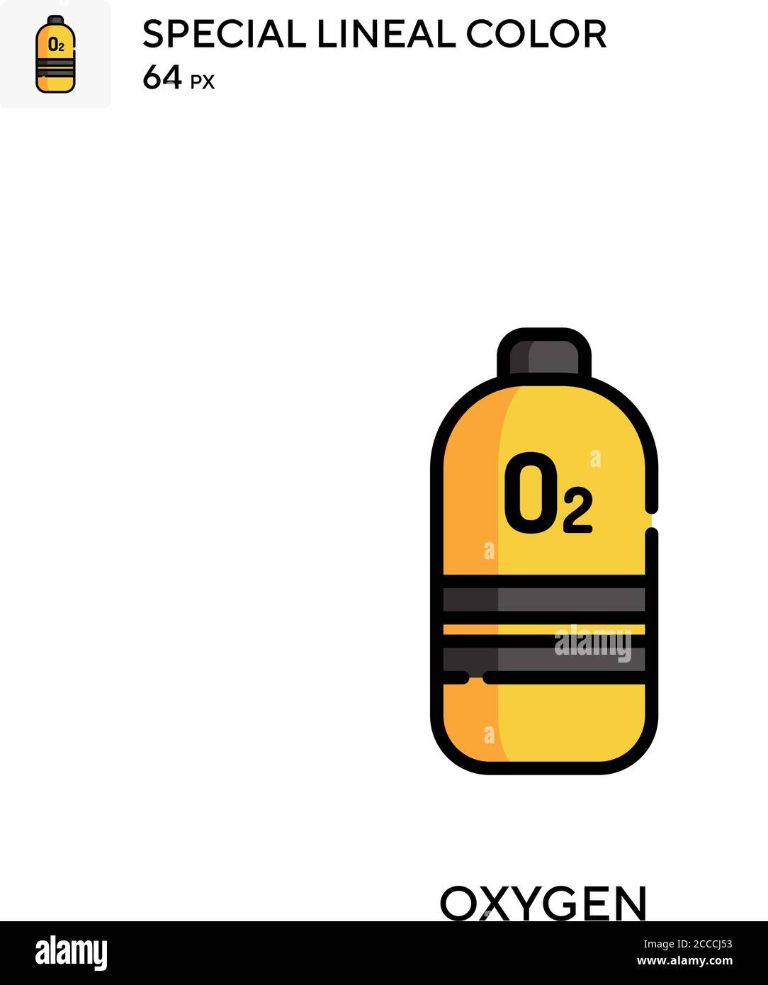 Oxygen Special lineal color icon. Illustration symbol design template ...