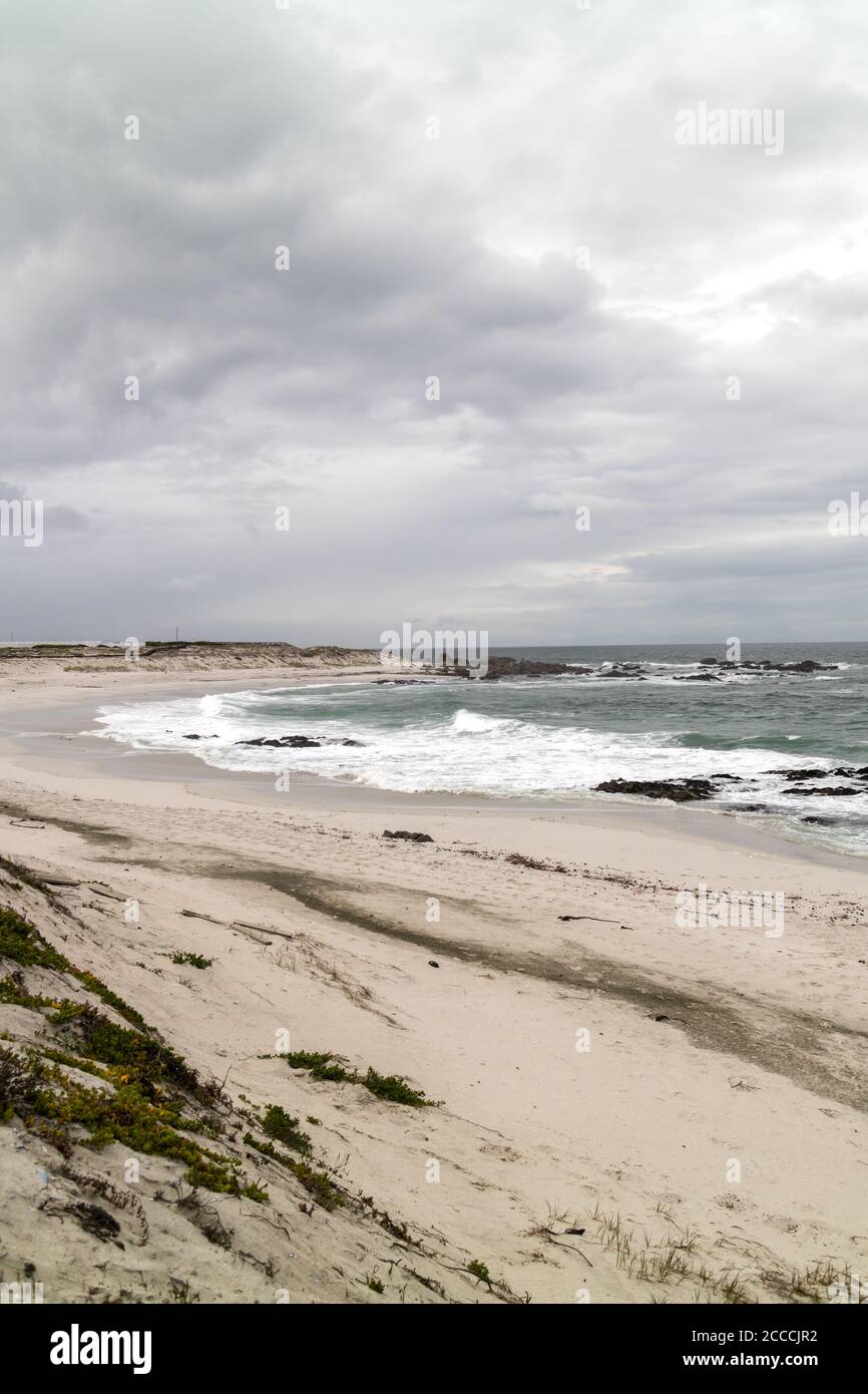 View of Harbor and Beaches at Yzerfontein on the West Coast of the ...