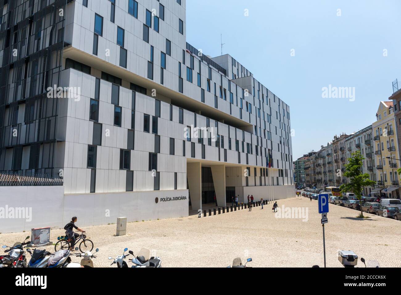 Lisbon Police Station Stock Photo - Alamy