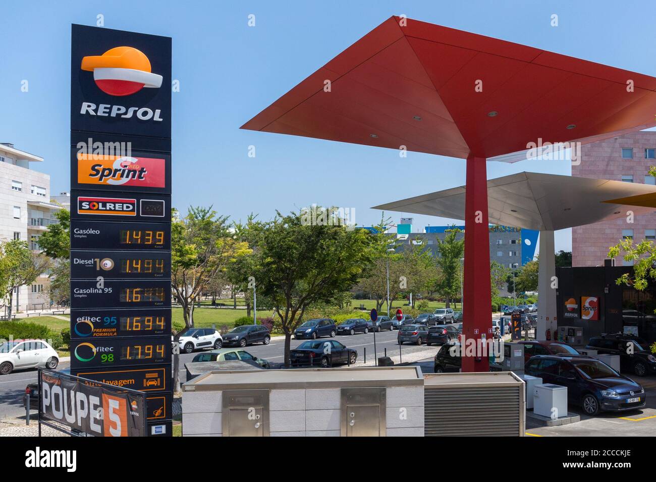 Repsol petrol station hi-res stock photography and images - Alamy