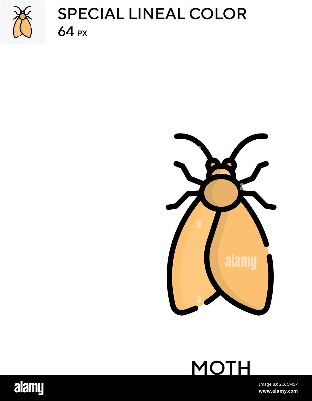 Moths up close Stock Vector Images - Alamy