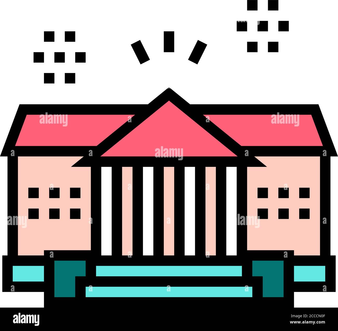 house residence color icon vector illustration Stock Vector Image & Art ...