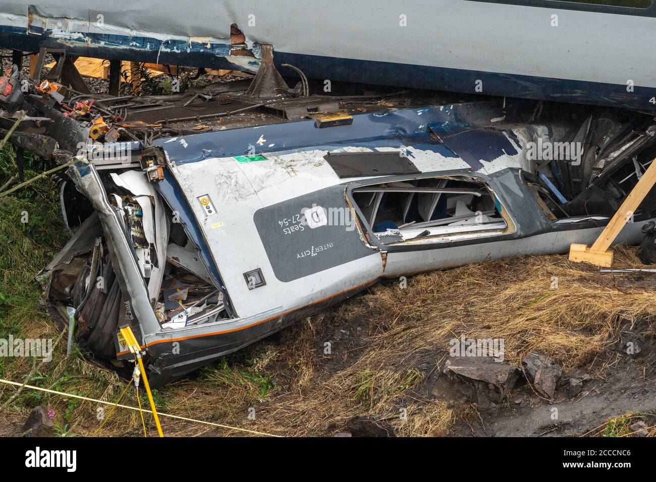 Carmont derailment hi-res stock photography and images - Alamy