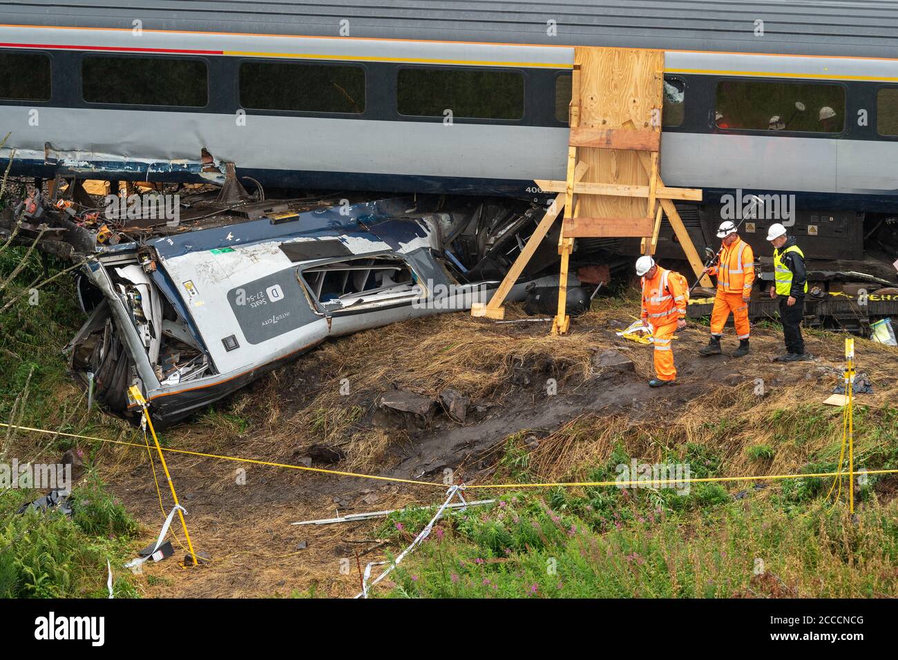Carmont derailment hi-res stock photography and images - Alamy
