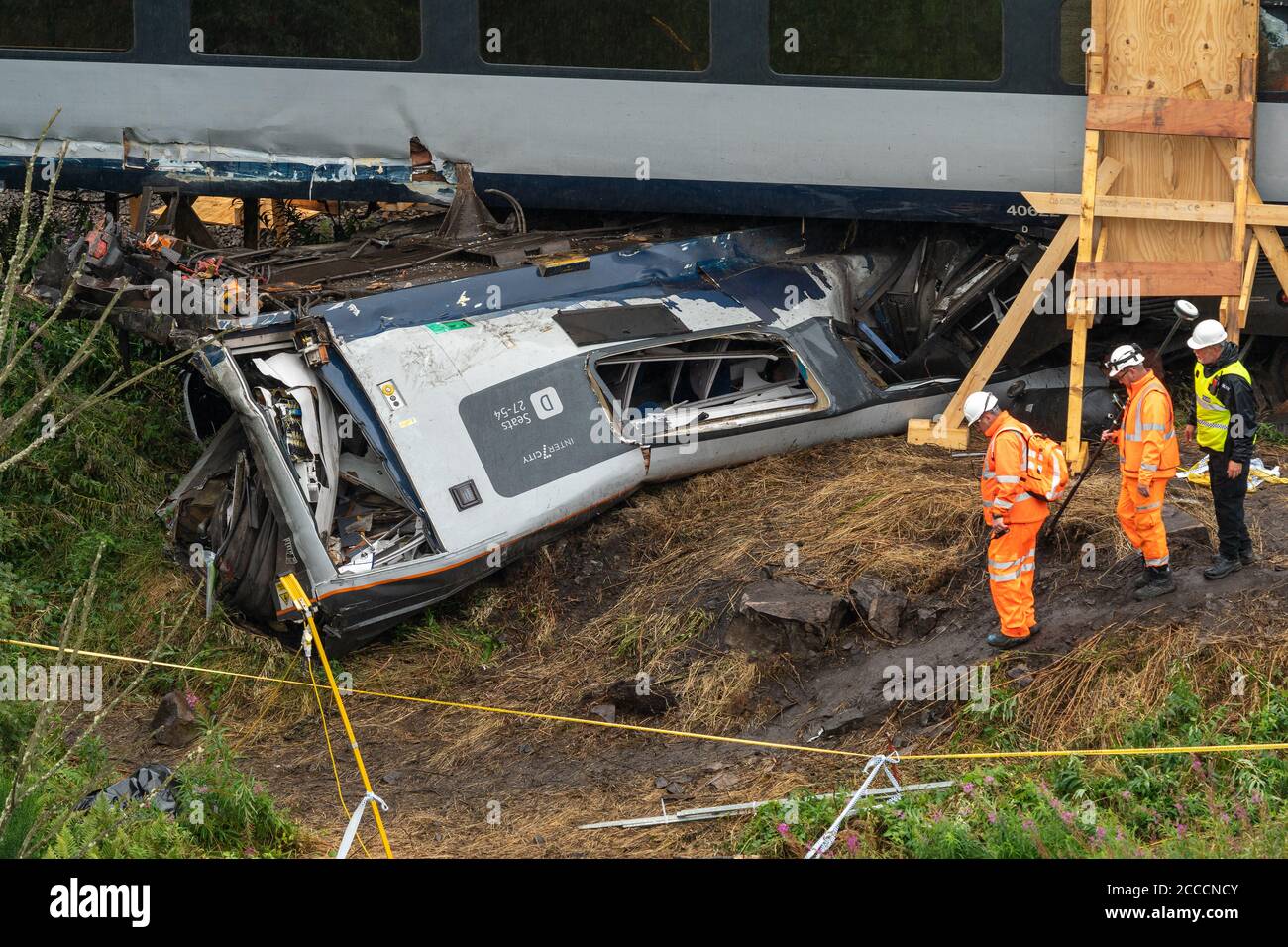 Carmont derailment hi-res stock photography and images - Alamy
