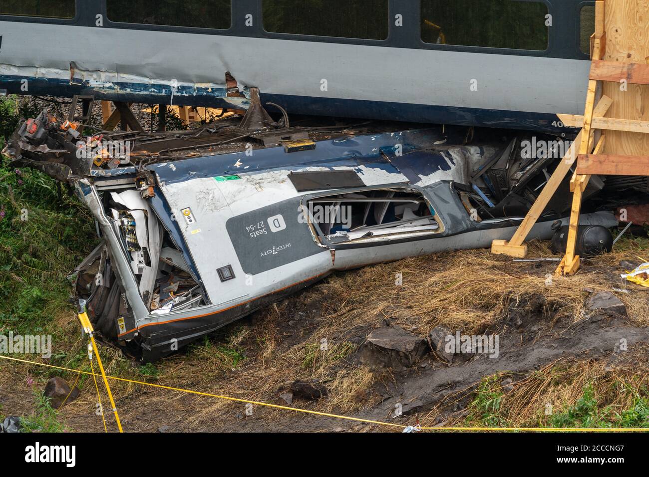 Carmont derailment hi-res stock photography and images - Alamy