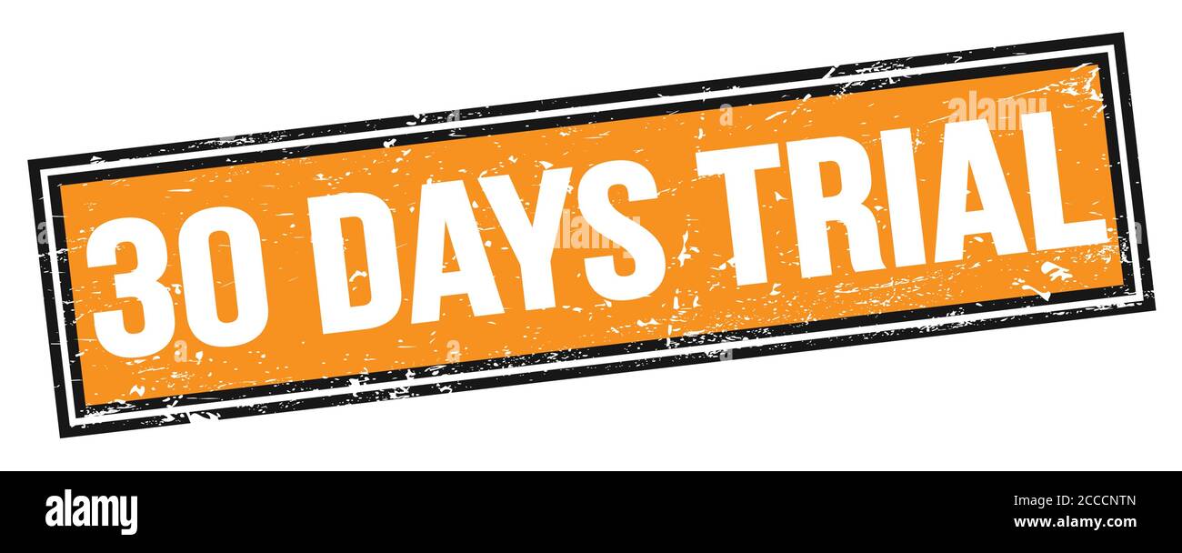 30 Days Trial Stamp High Resolution Stock Photography and Images - Alamy