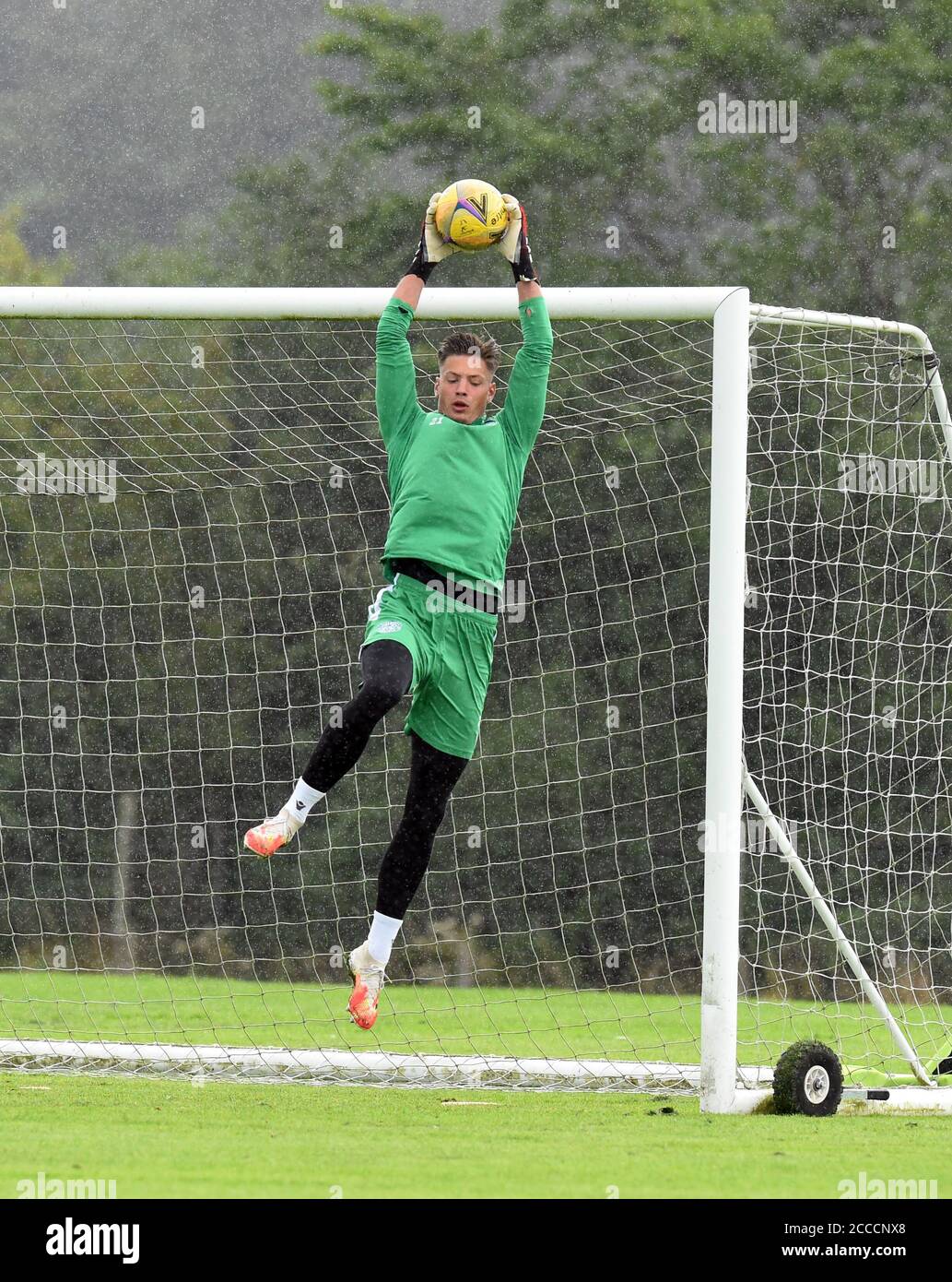 Tranent, Ormiston, East Lothian.Scotland, UK. 21st Aug 2020. Hibernian ...