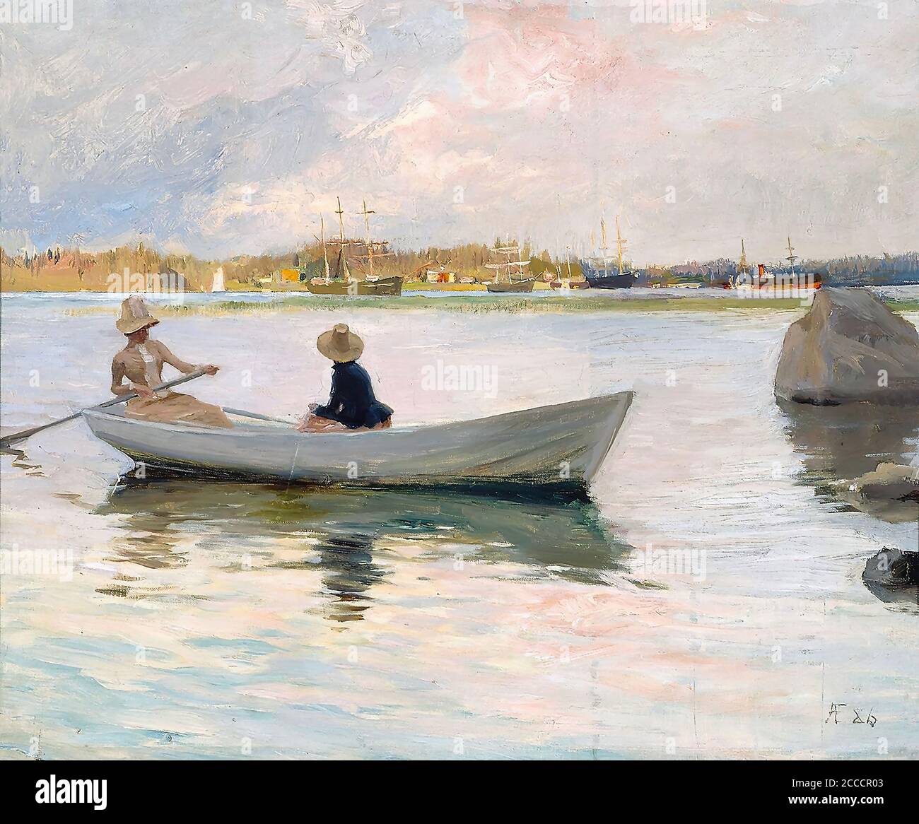 Famous Row Boat Painting