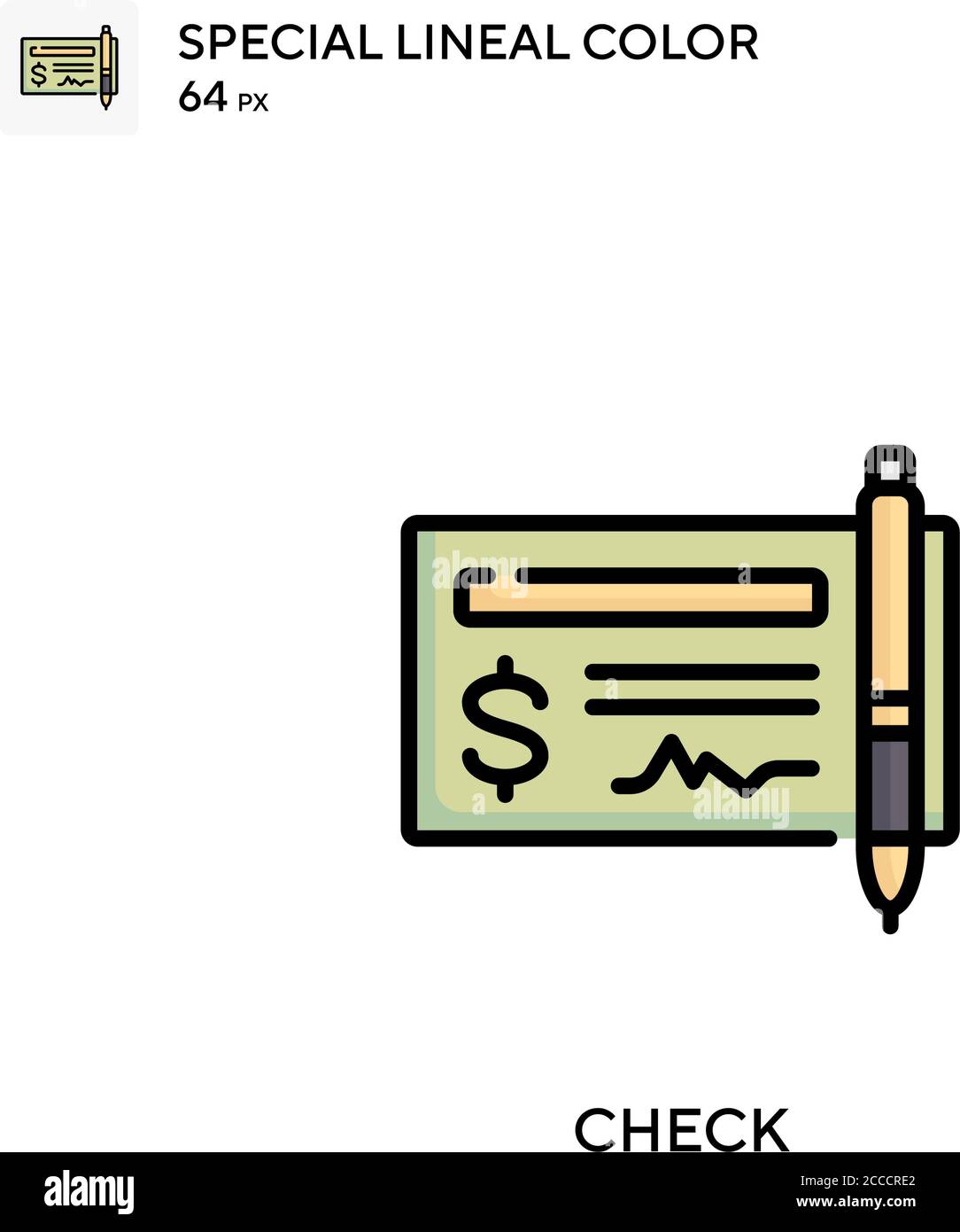 Check Special lineal color icon. Illustration symbol design template ...