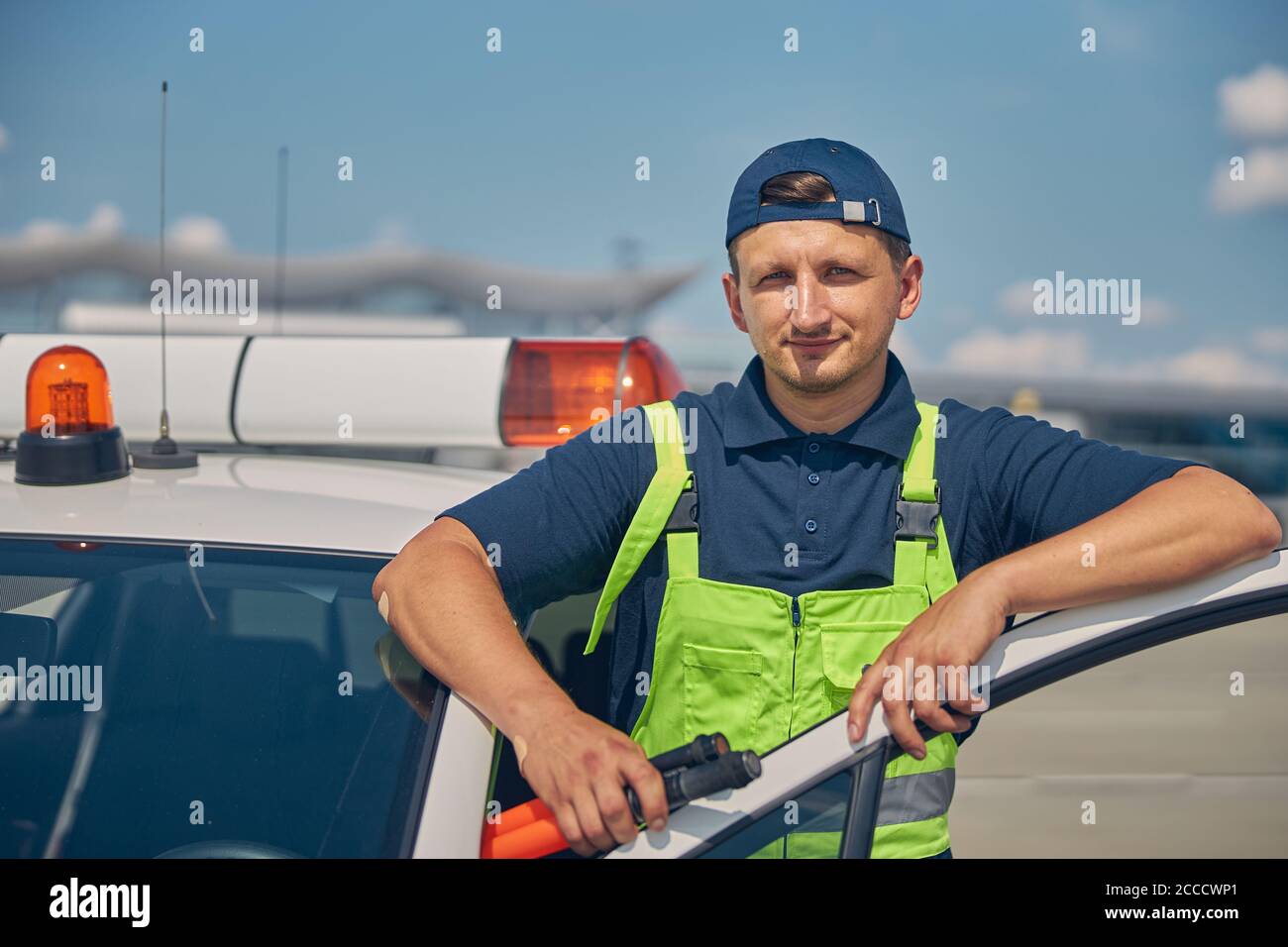 Aircraft marshaller hi-res stock photography and images - Alamy