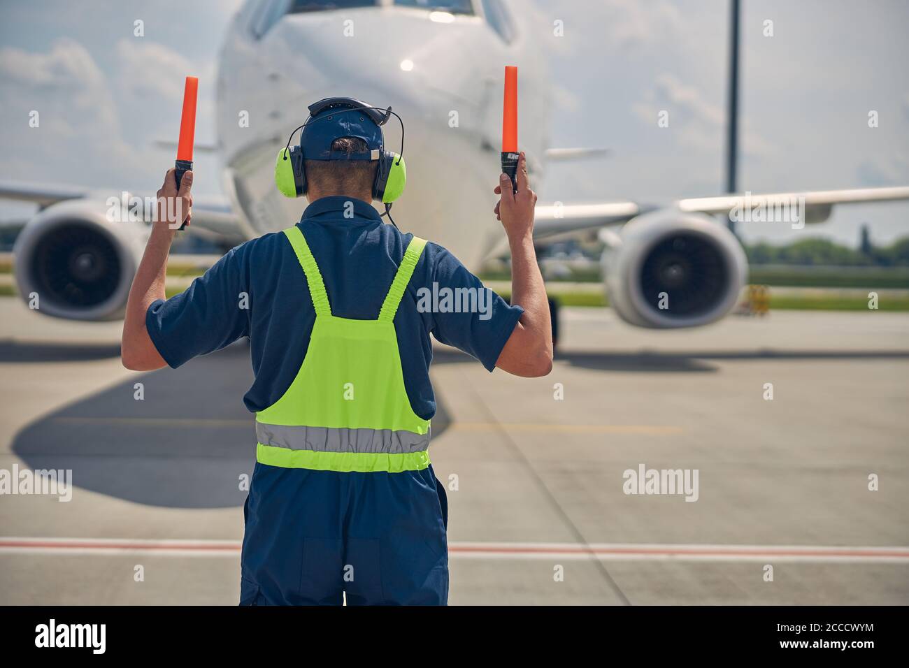 Signal wands plane hi-res stock photography and images - Alamy