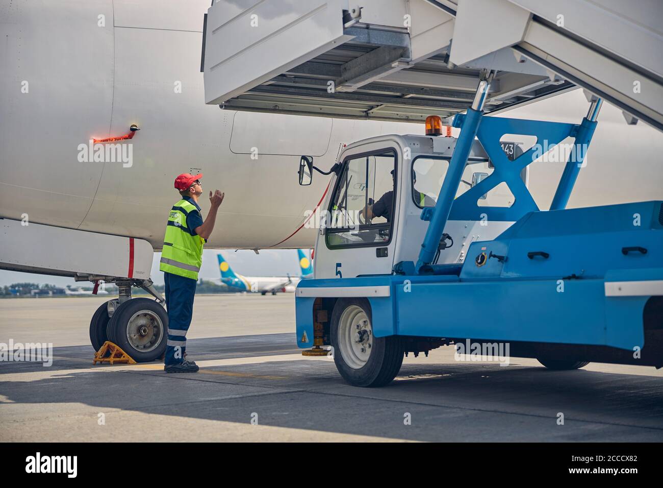 Aircraft Steps High Resolution Stock Photography and Images - Alamy