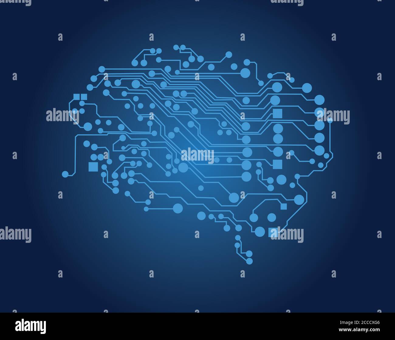 Human Brain Logical Thinking Vector Stock Vector Image And Art Alamy